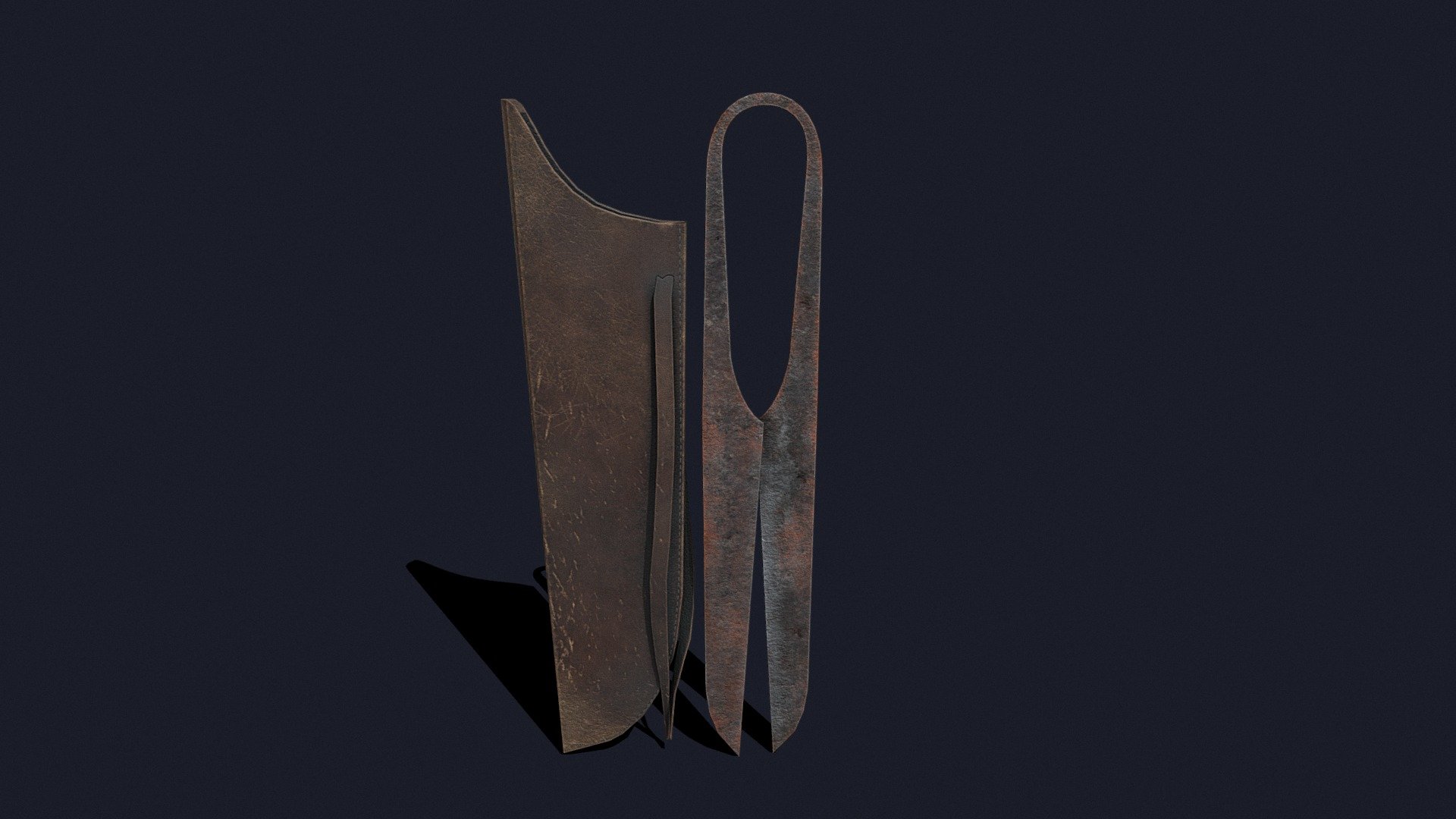 Rusty_Forged_Scissors_FBX - Download Free 3D model by ...