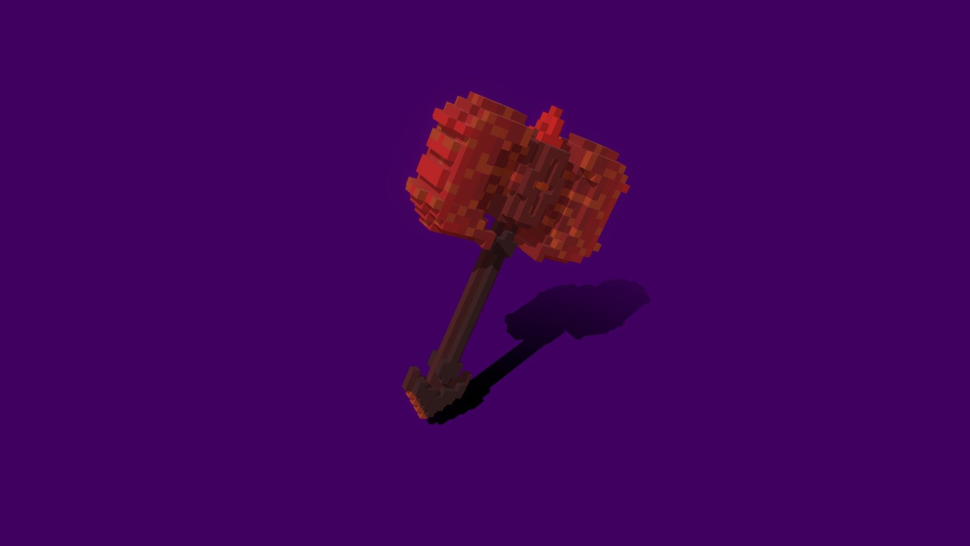 red hammer - 3D model by artittayanan9428 [d19b023] - Sketchfab