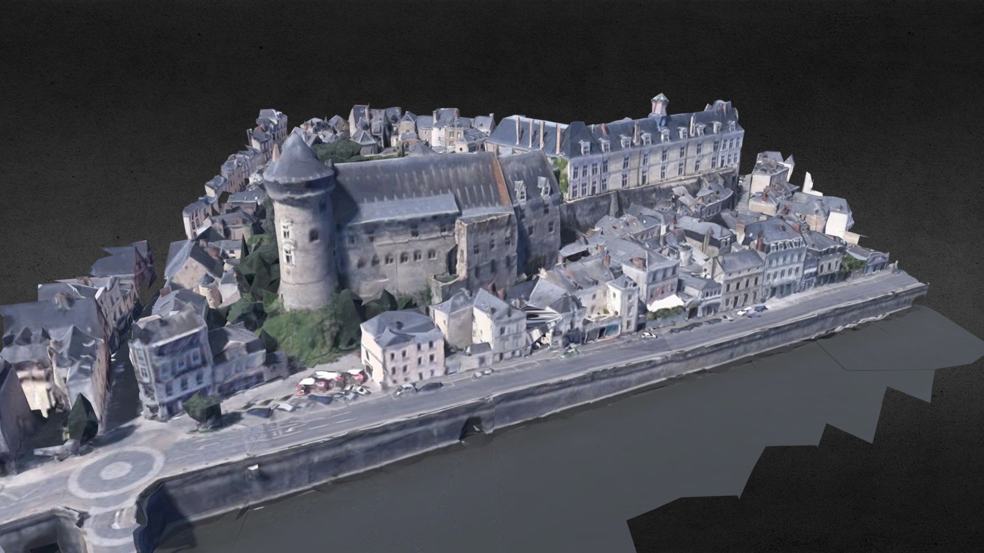 Château de Laval - Download Free 3D model by حسان علية (@HasseneALAYA) [d19b651] - Sketchfab