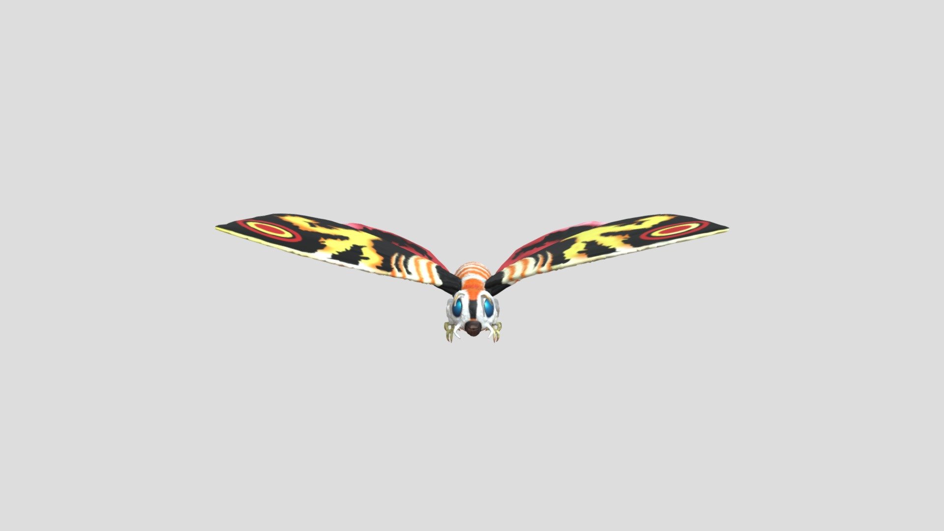 Mothra - Download Free 3D model by BaragonGamer rawr (@g20426495 ...