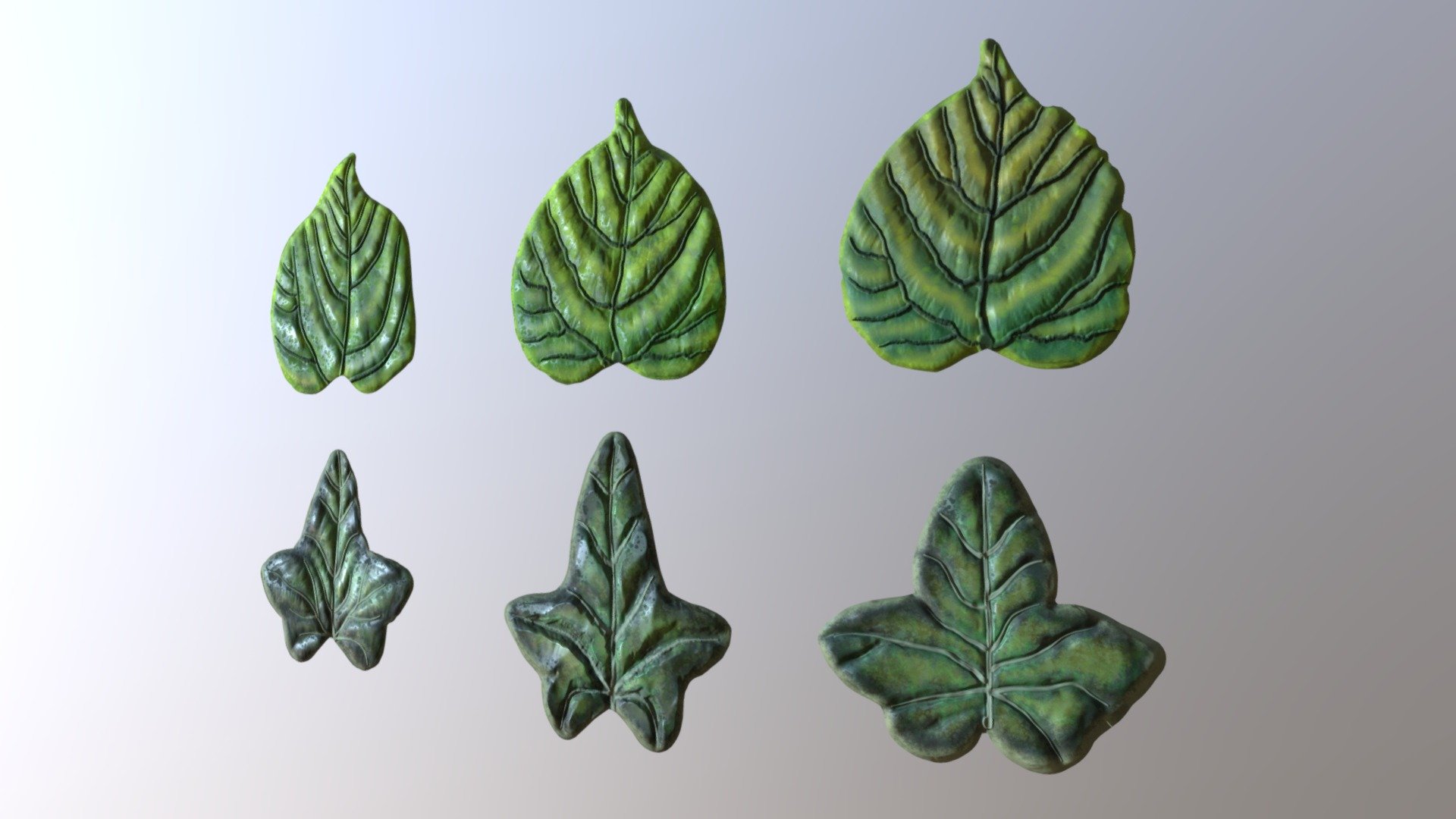 Foliage Sheet - Leaves - 3D model by ColegGent [d19d3b3] - Sketchfab