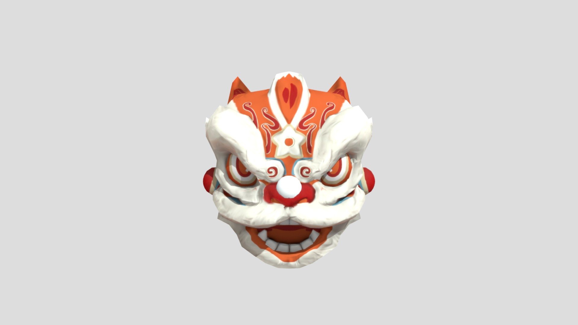 Lion Dance - 3D model by kunyciopii [d19dace] - Sketchfab