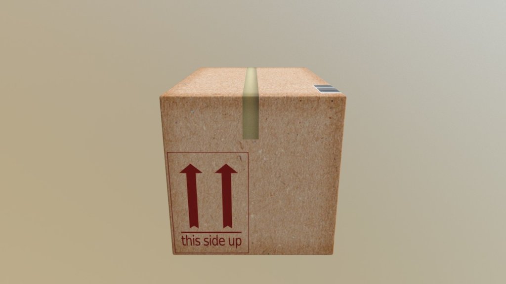 Shipping Box - 3D model by Brian James Crowell (@crowell) [d19dee4 ...