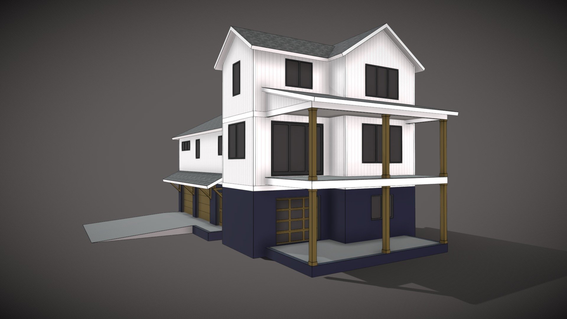 Jordan Creek Residence - 3D model by Van Staalduinen Home Design ...