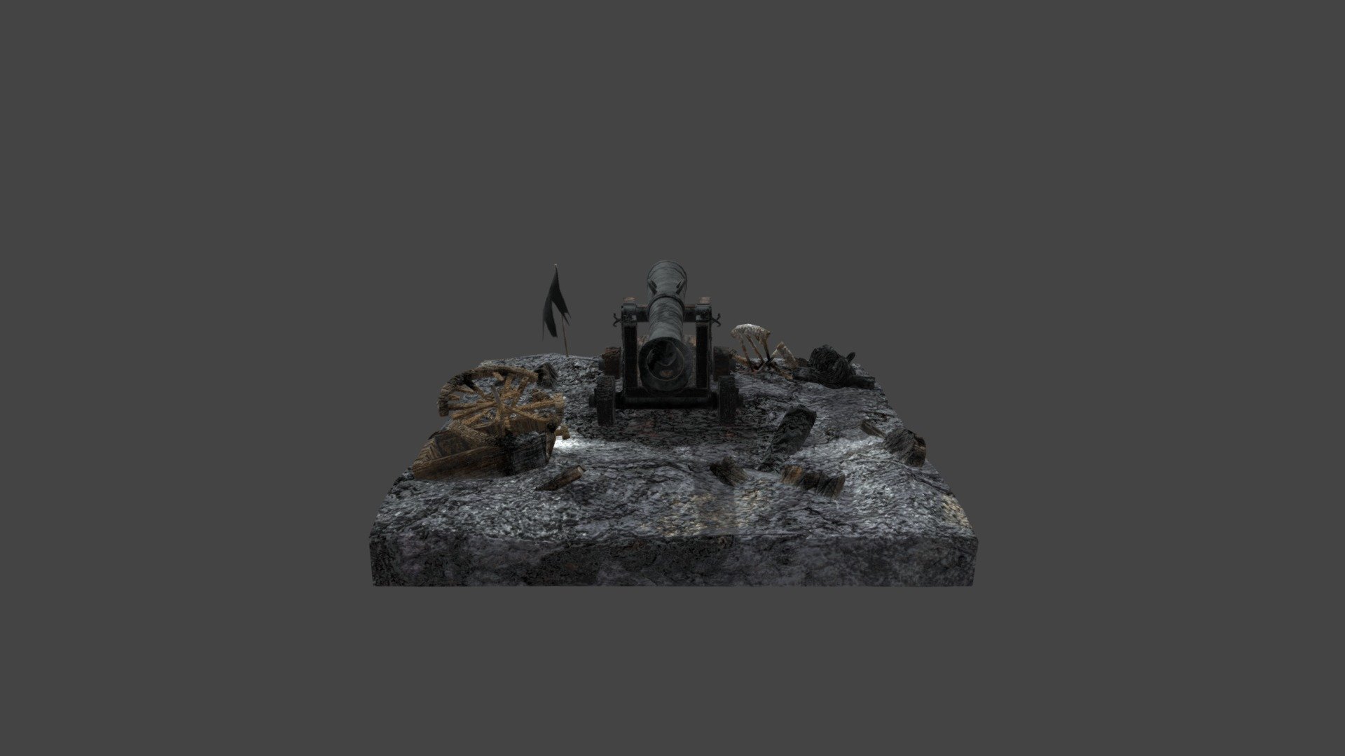 Environment cannon texture - Download Free 3D model by hangzheng27 ...