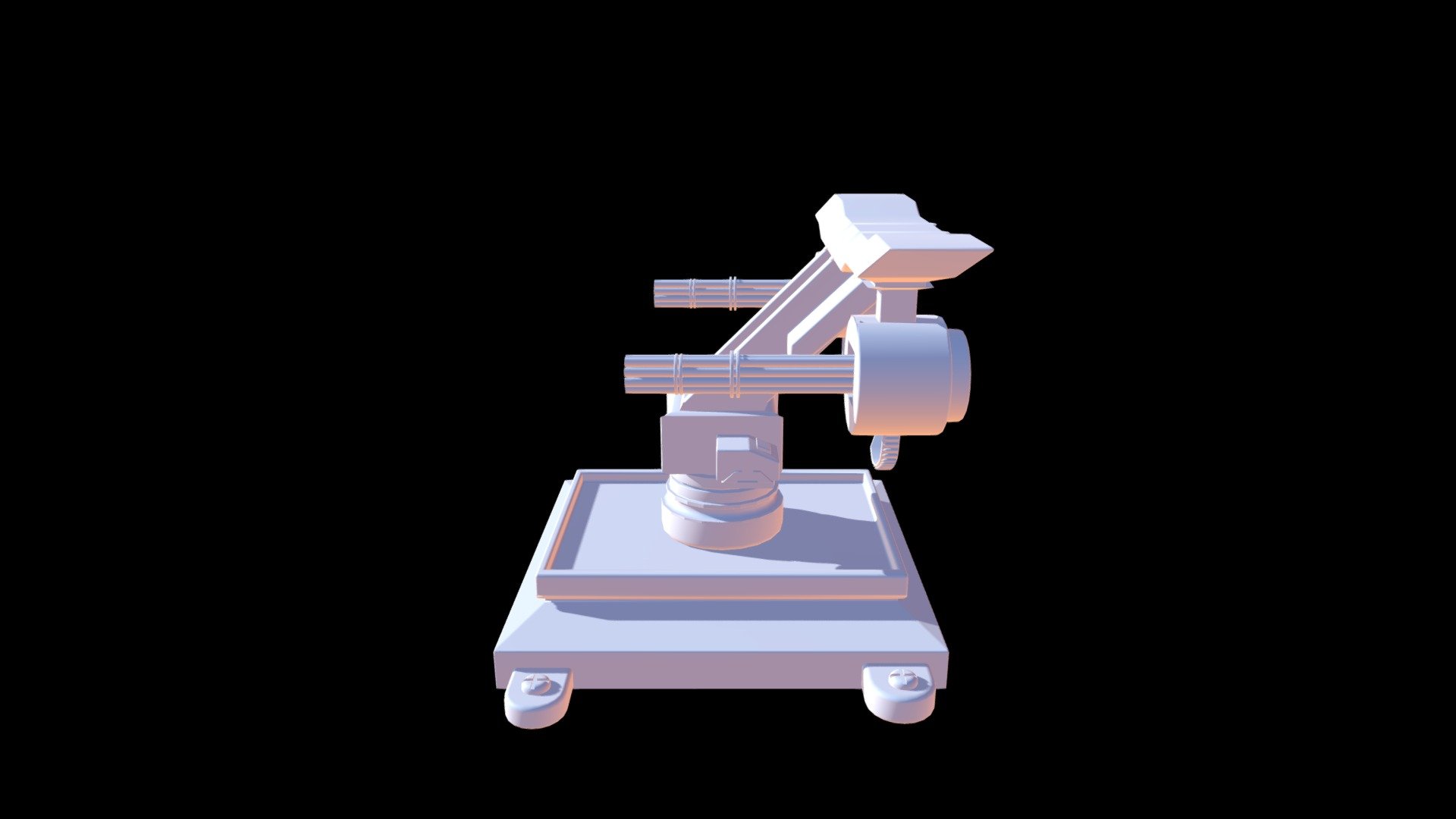 Turret-to-maya - 3D model by Rasmus_Andersson [d19ff6f] - Sketchfab