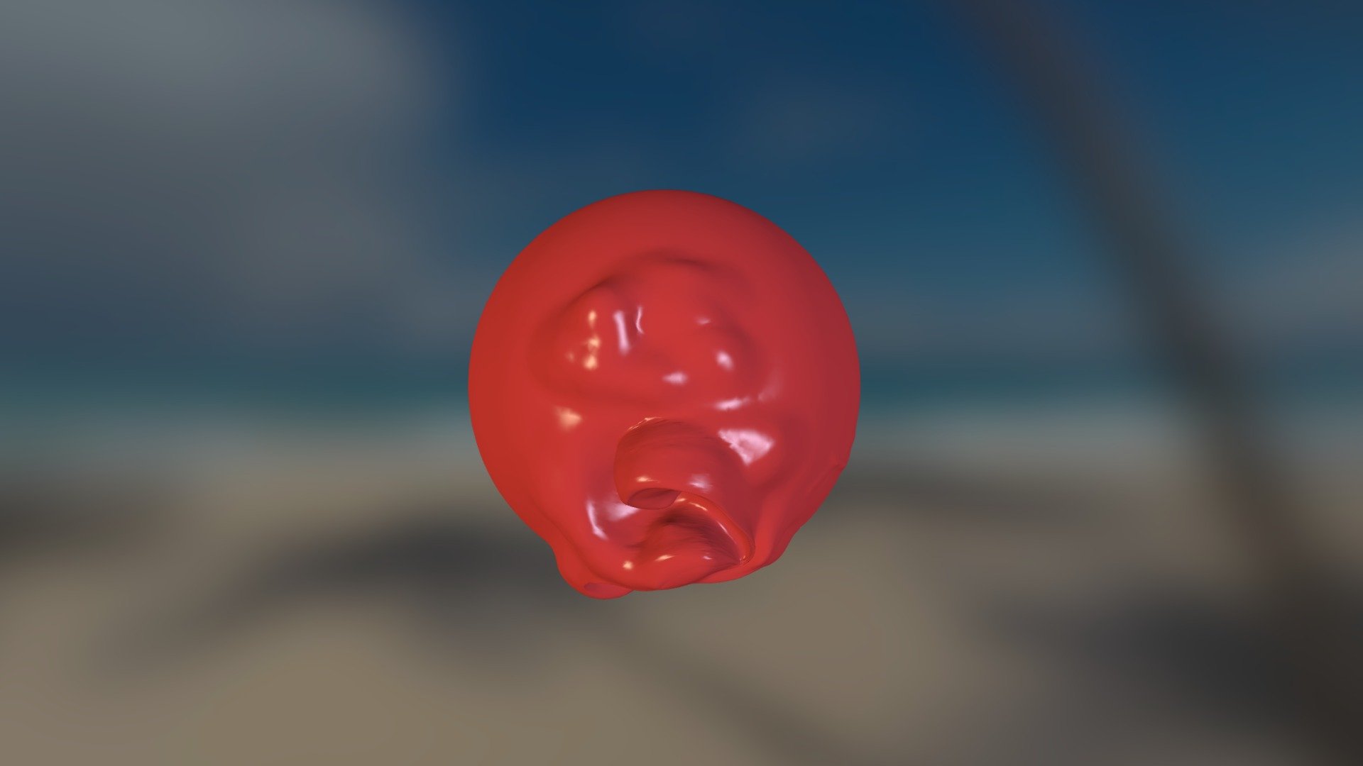 Planet Red - 3D model by ron [d1Q4Mlc] - Sketchfab