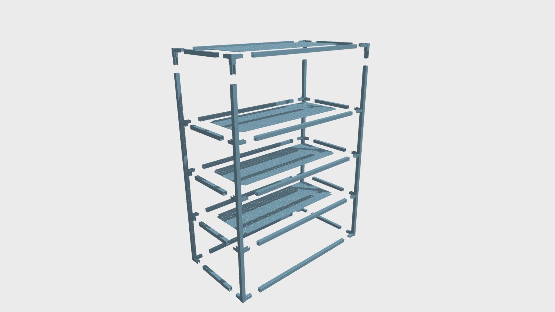 CUBIC EXPLODED - 3D model by Emre.Oner [d1a09d8] - Sketchfab