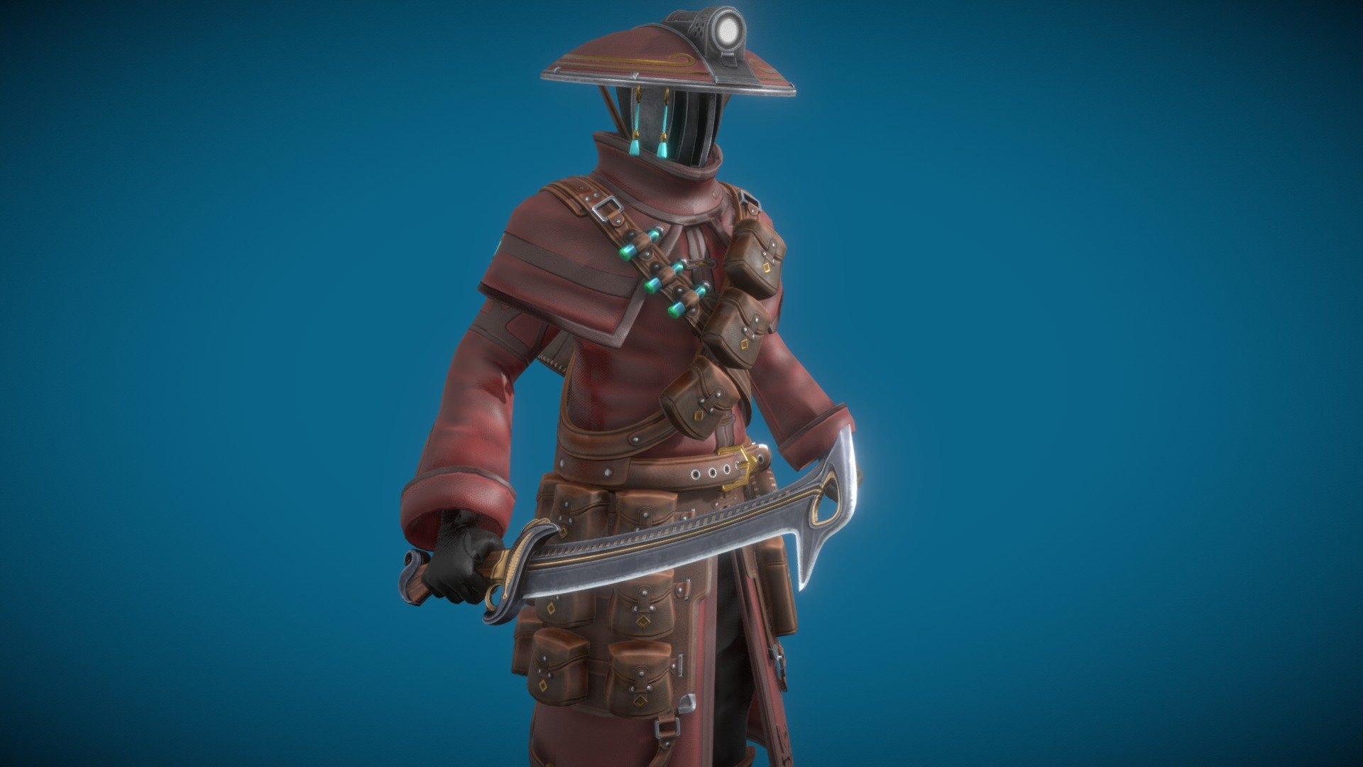 The Travelling Merchant (First Version) - 3D model by ...