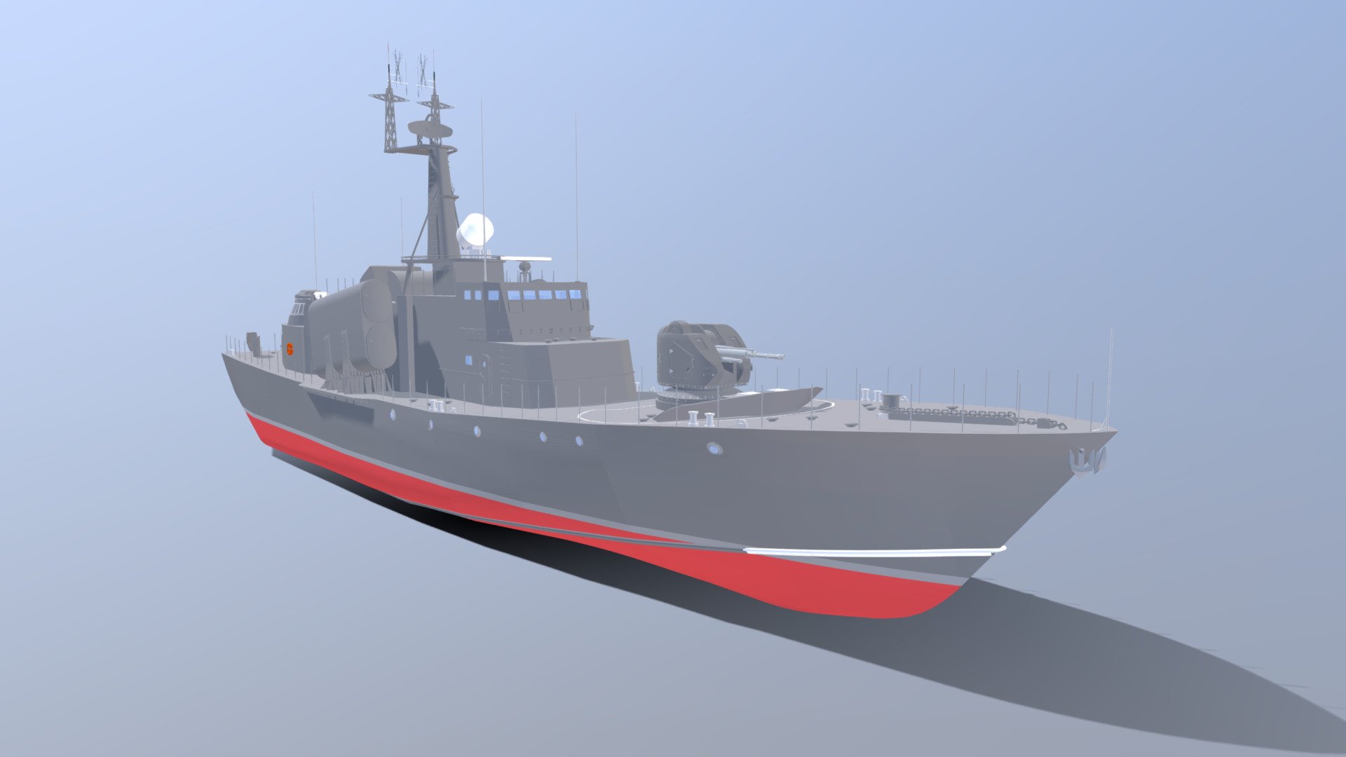 Tarantul-class corvette - Download Free 3D model by 42manako [d1a31d7 ...