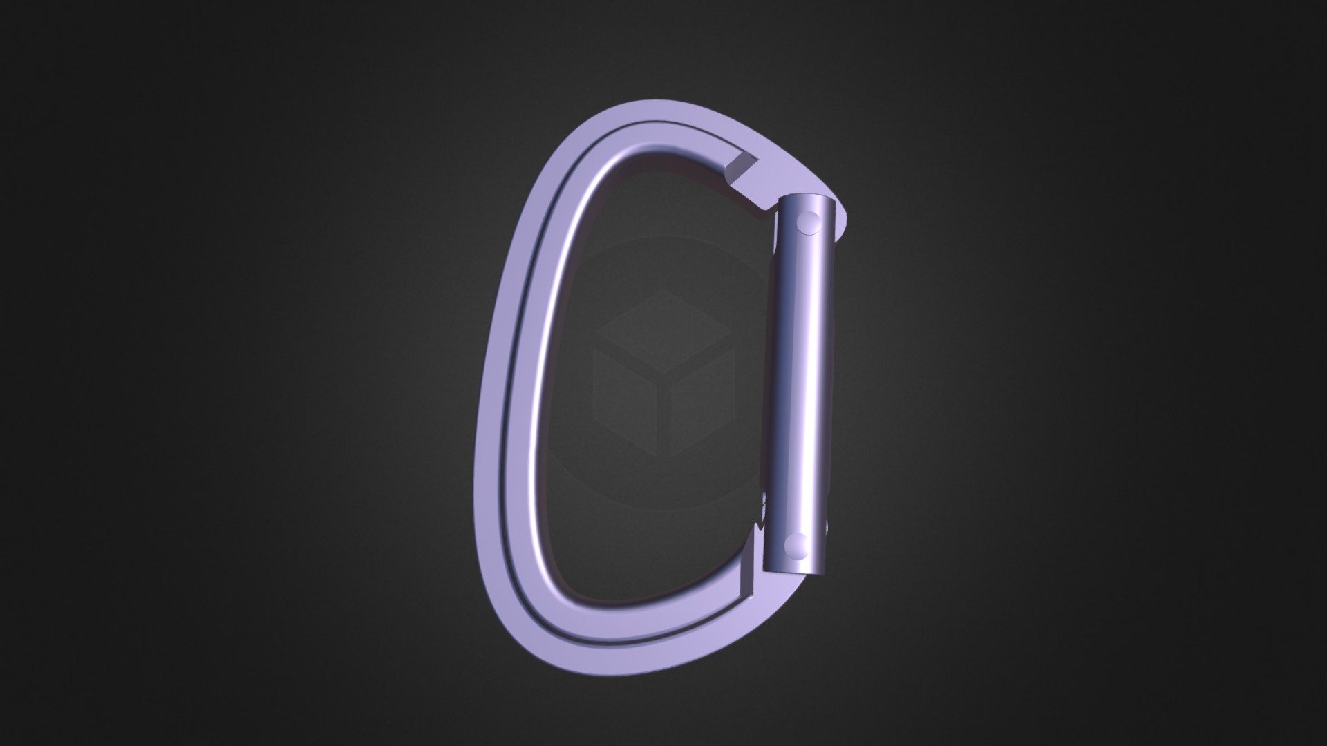 Carabiner - 3D model by DoppelPoppel [d1a4344] - Sketchfab