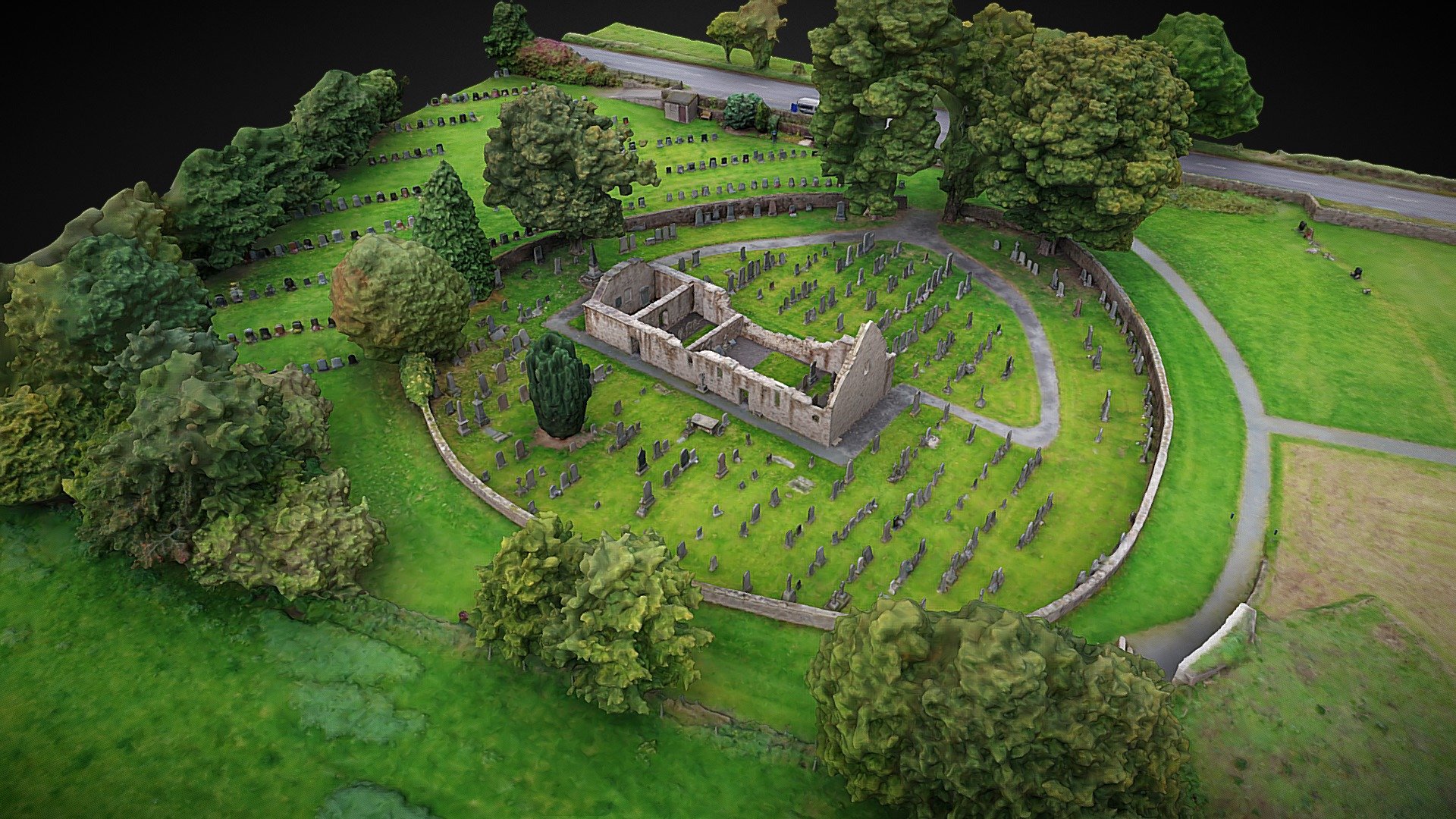 Tullich Kirk, Ballater, Aberdeenshire - Download Free 3D model by ...
