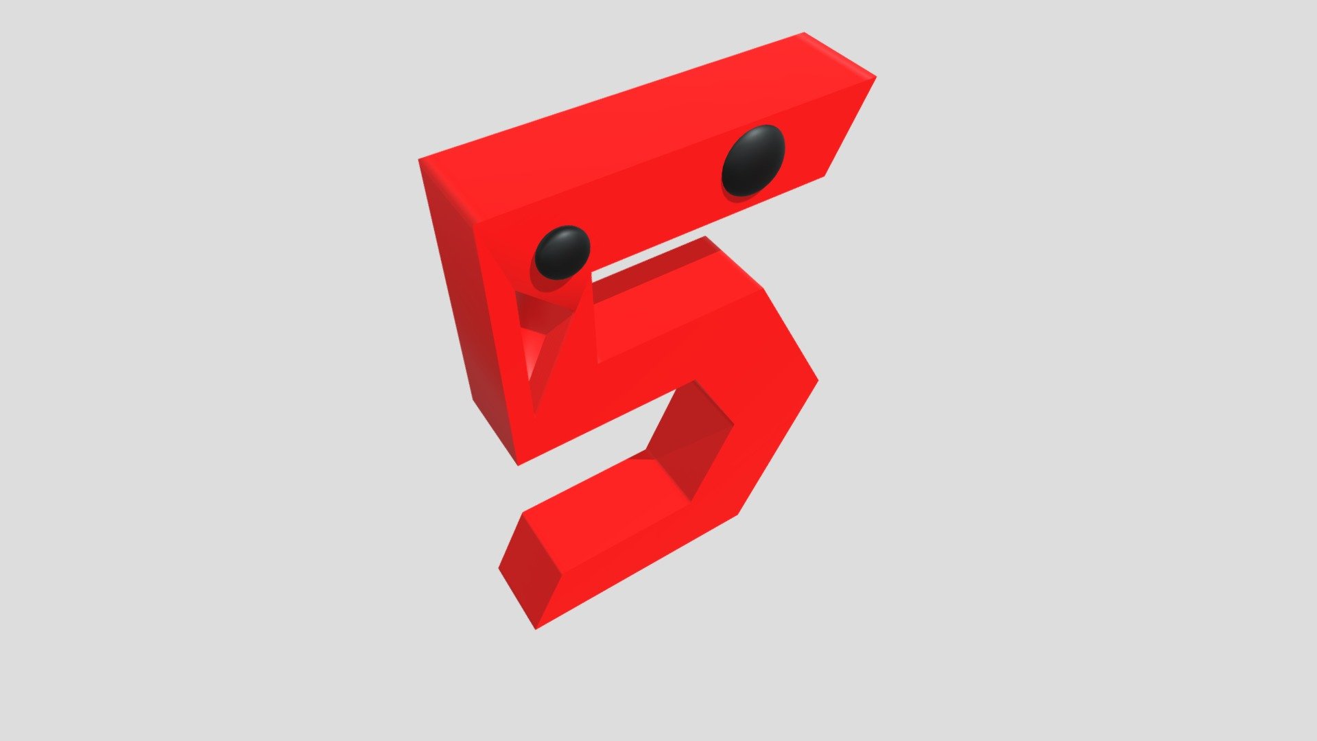 Number Five Character - Download Free 3D model by RFlames Productions ...