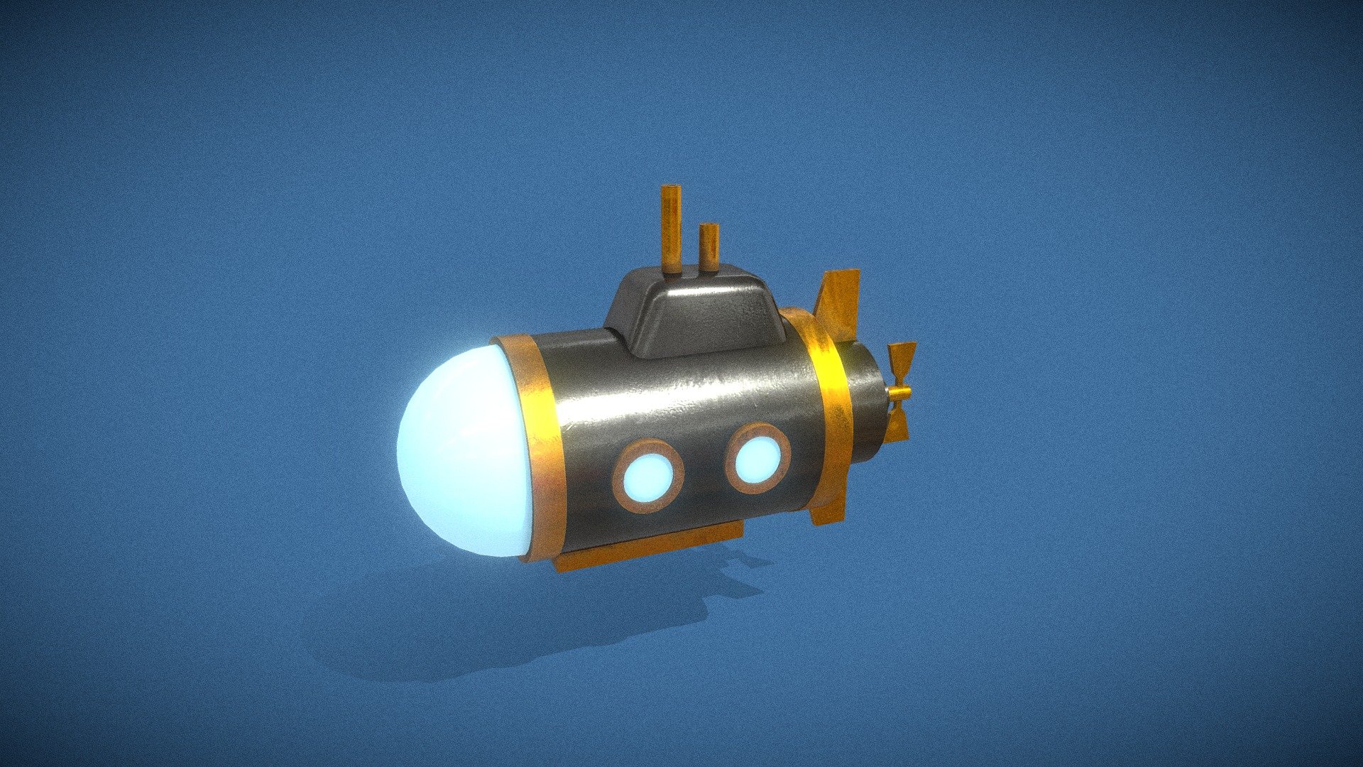 Mini Submarine - Buy Royalty Free 3D model by Game Art Universe ...