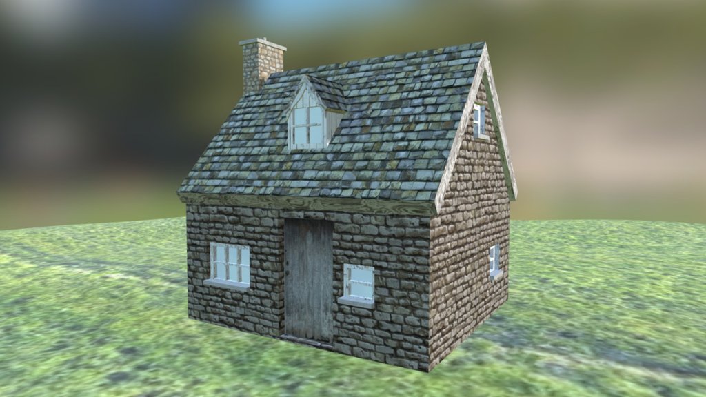 Farm House - 3D model by frayed.ends.of.sanity [d1aa9fb] - Sketchfab