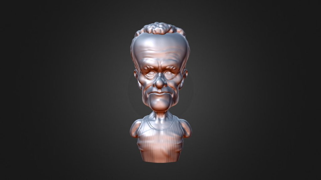 Merle TWD - 3D model by ccp85 [d1aaaf4] - Sketchfab