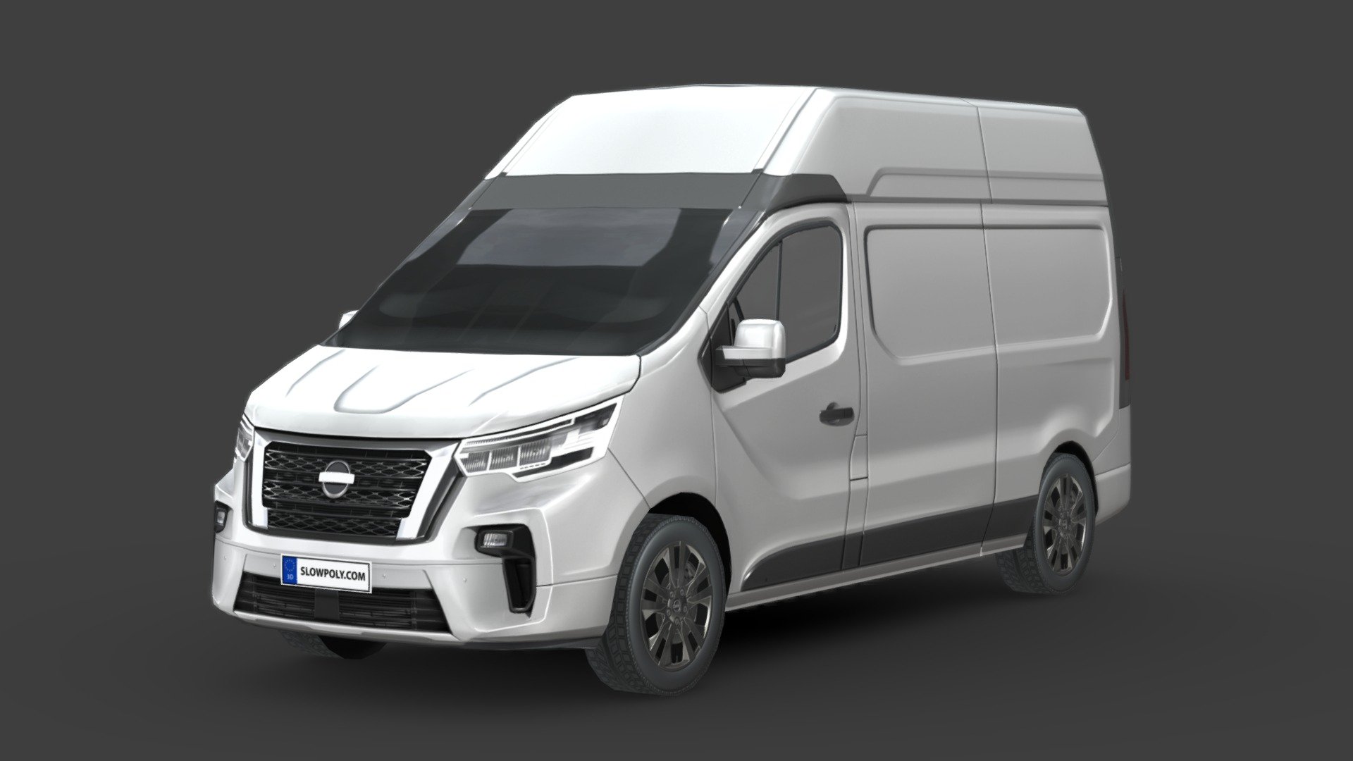 Nissan NV300 Van L2H2 2022 - Buy Royalty Free 3D model by slowpoly ...