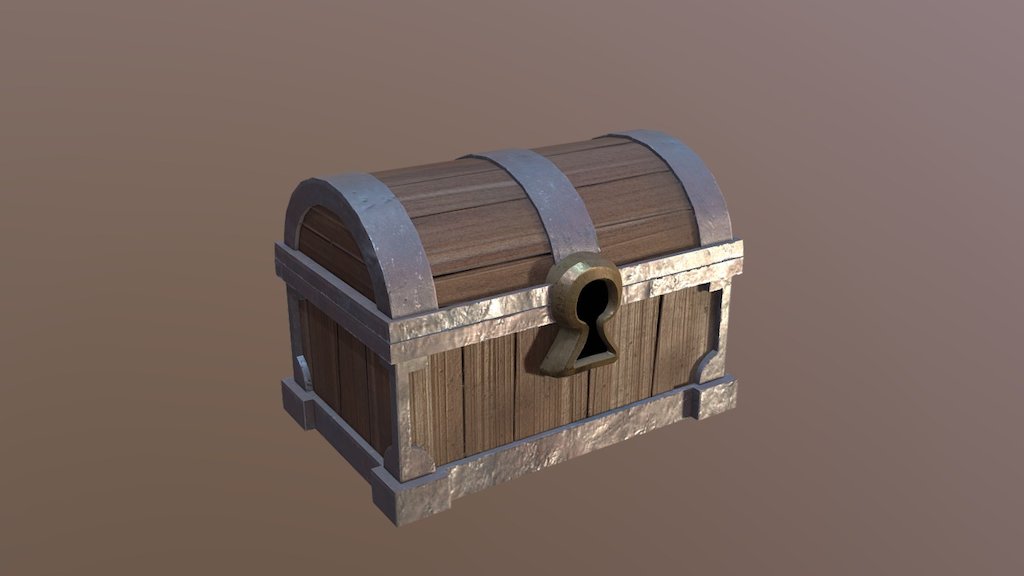 Pirate chest - 3D model by rymdfarare [d1ab324] - Sketchfab