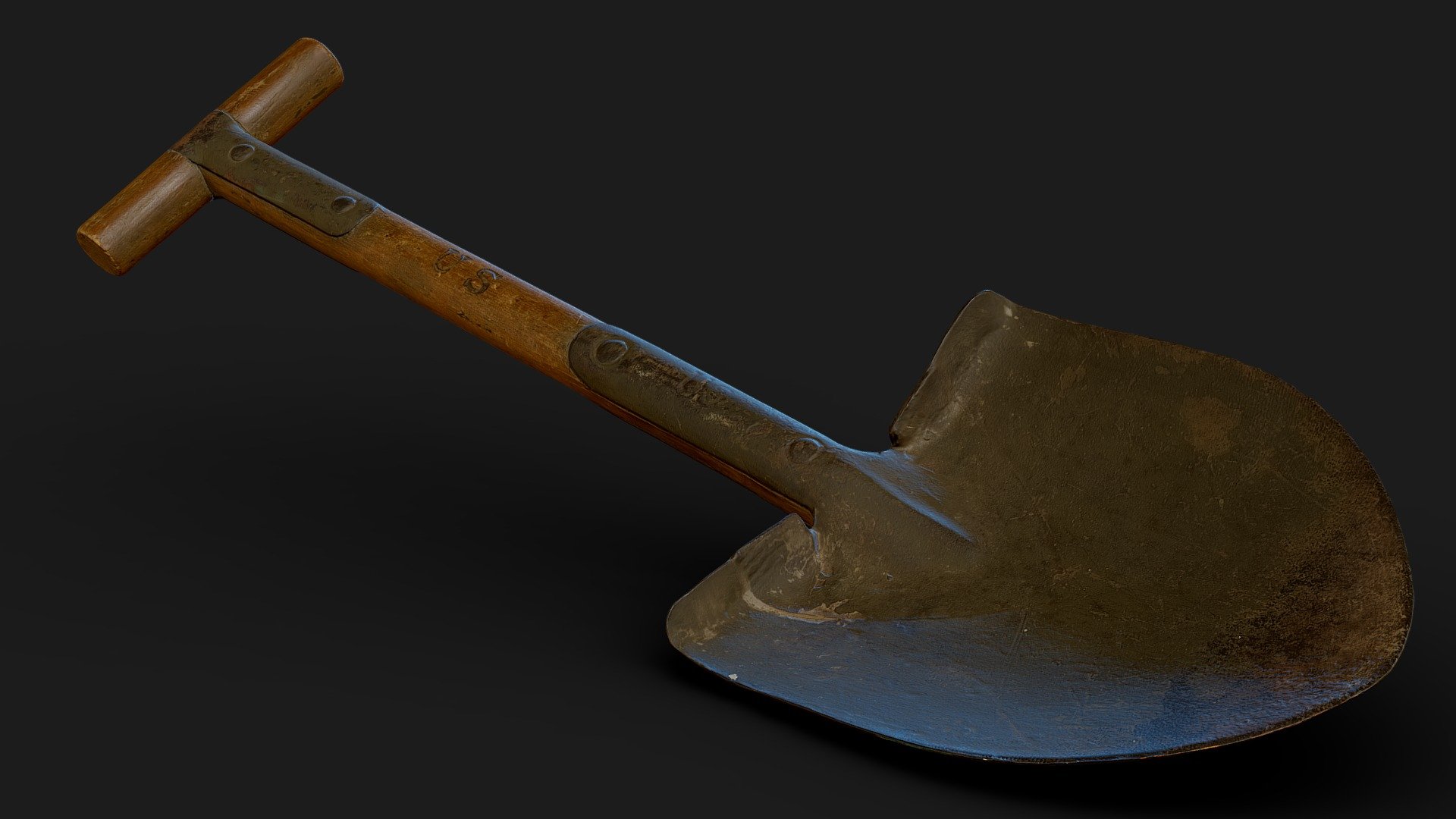 Scan: Trench Shovel - 3D model by Matterfield [d1ab595] - Sketchfab