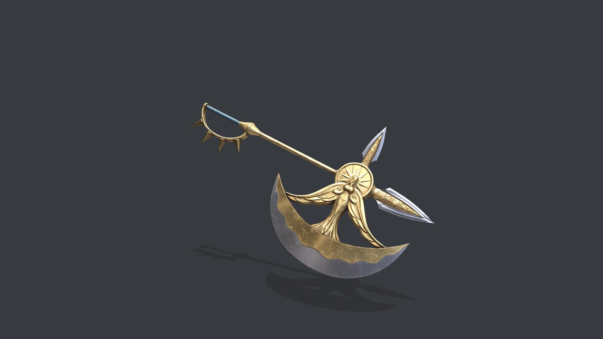 The Divine Axe Rhitta - 3D model by EdenPizzyVN (@buingocgiabao96 ...