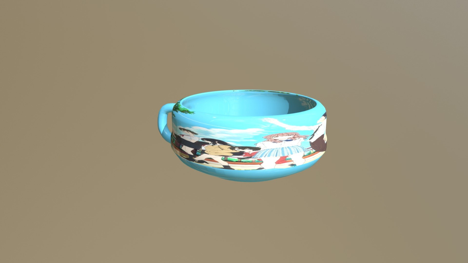 Mug - 3D model by Ian Coffman (@iancoffman) [d1ac7e6] - Sketchfab