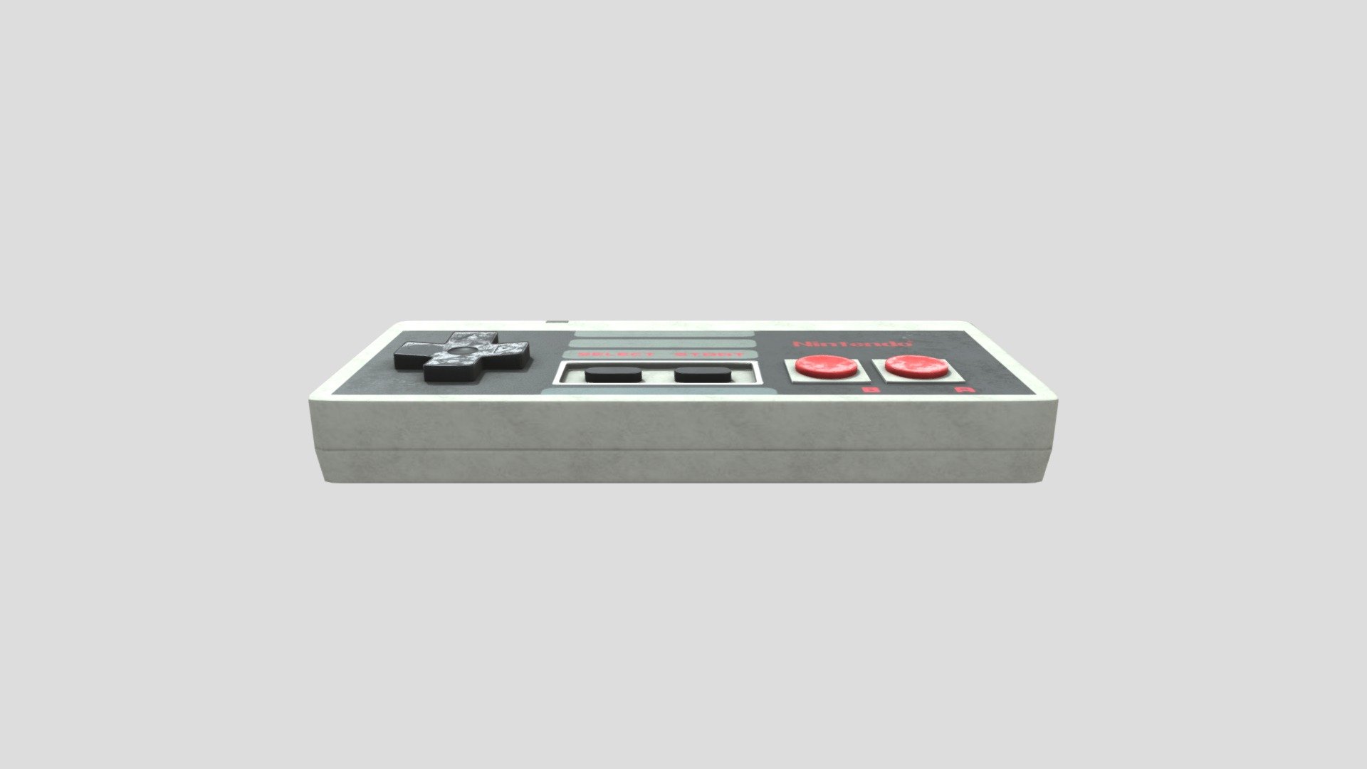 NES Controller - Download Free 3D model by ALHipwell [d1acfef] - Sketchfab