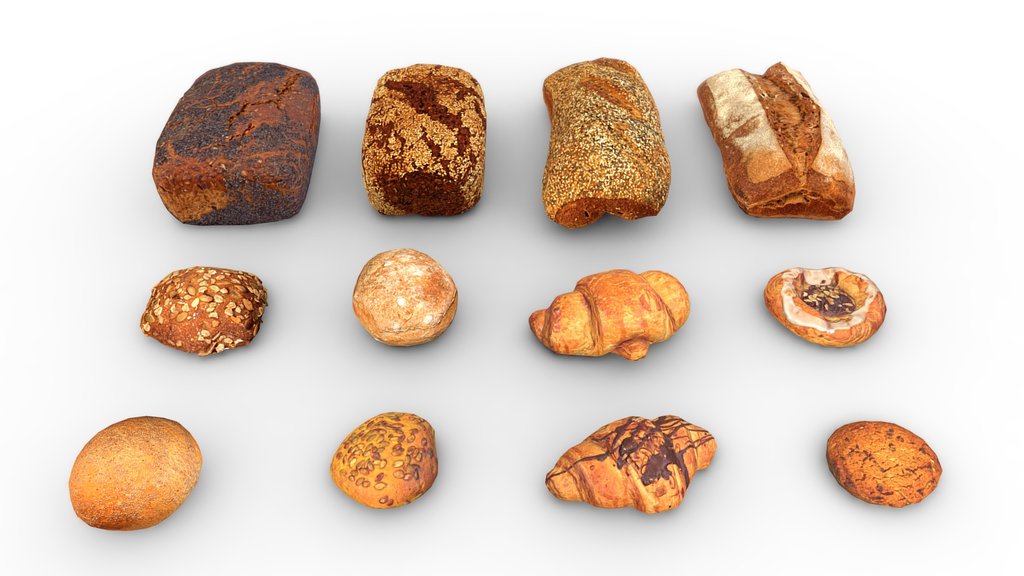 Food - A 3D model collection by rockdeeru2 - Sketchfab