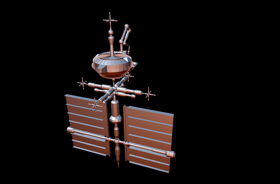 ISS - 3D model by Salmaan (@snoorgat) [d1b19e3] - Sketchfab