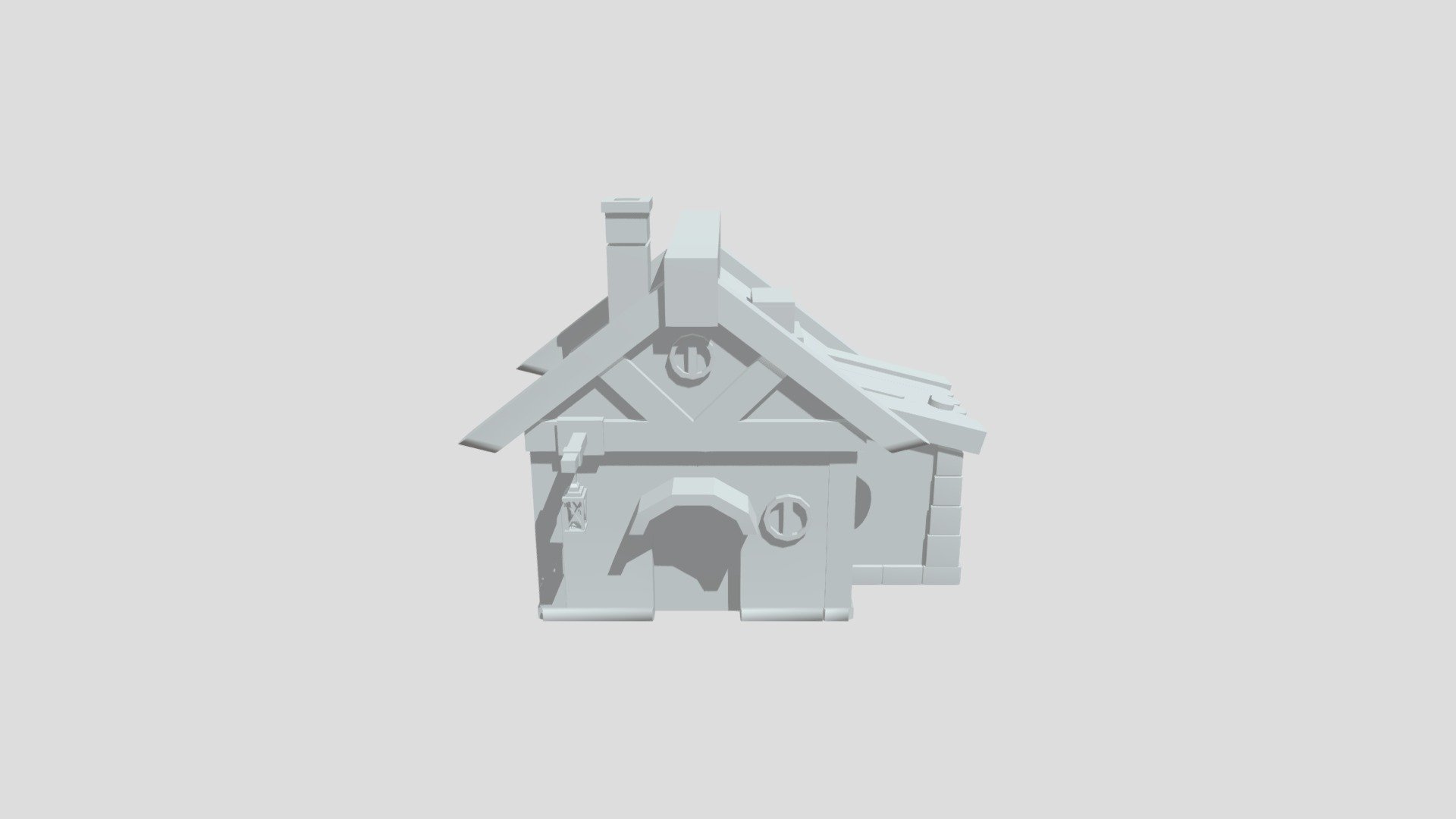 Stylized House - Download Free 3D model by samir_khan [d1b2073] - Sketchfab