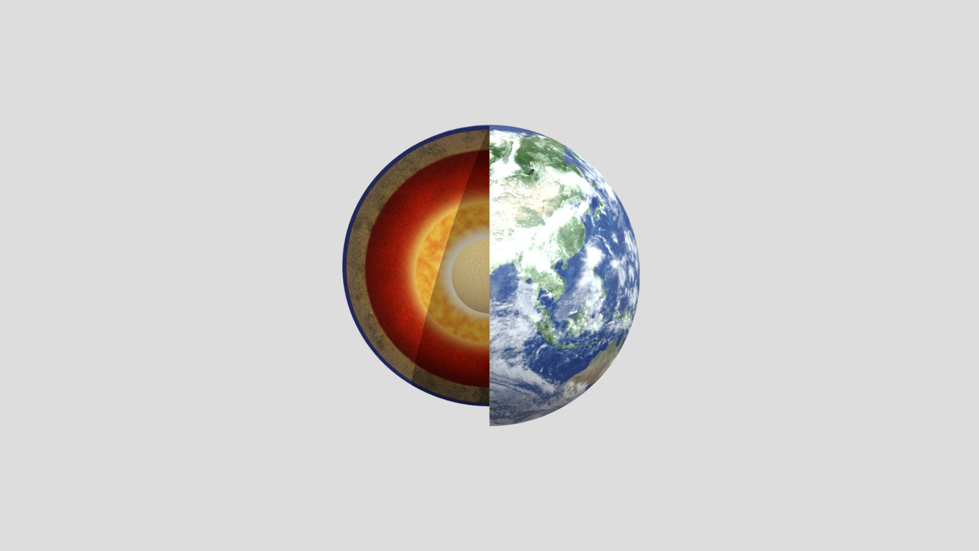 Earth Structure - 3D model by aneishere [d1b22cb] - Sketchfab