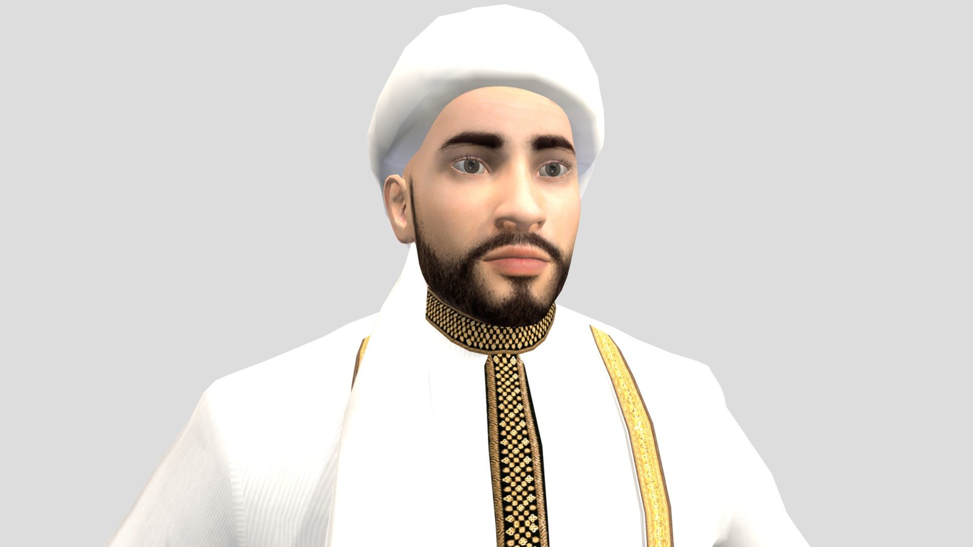 Arab Male - Buy Royalty Free 3D model by GK Arts (@gkarts) [d1b2ae1 ...