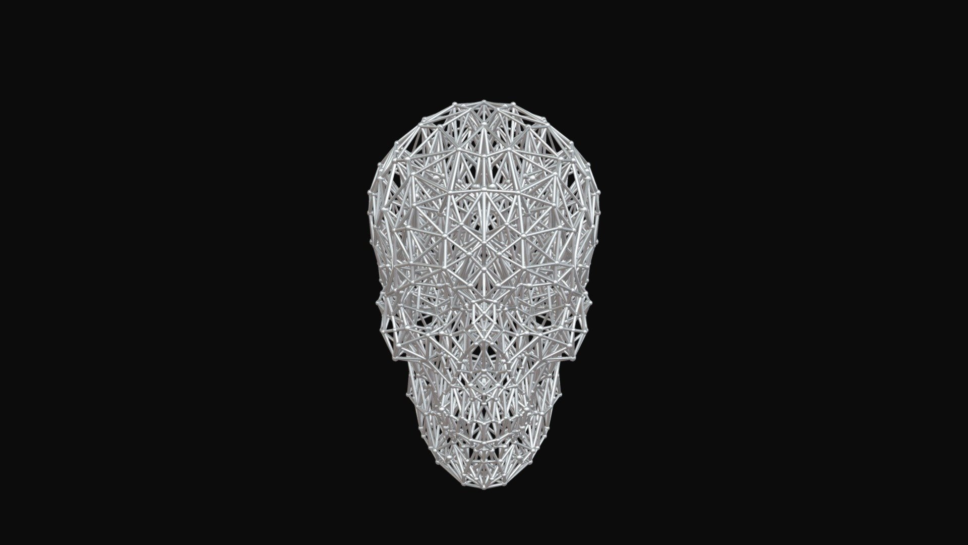 4D Skull Printable - 3D model by cosminart [d1b3647] - Sketchfab