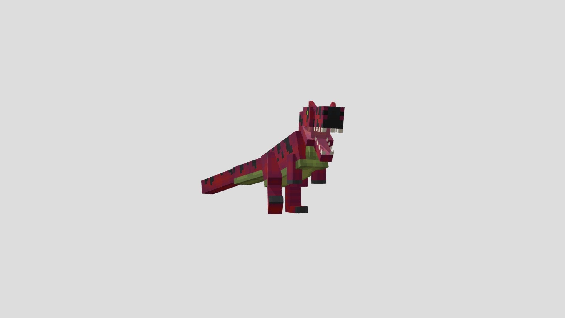 Tyrannosaurus Rex (red) - 3D model by IceCarno1208 [d1b3bab] - Sketchfab