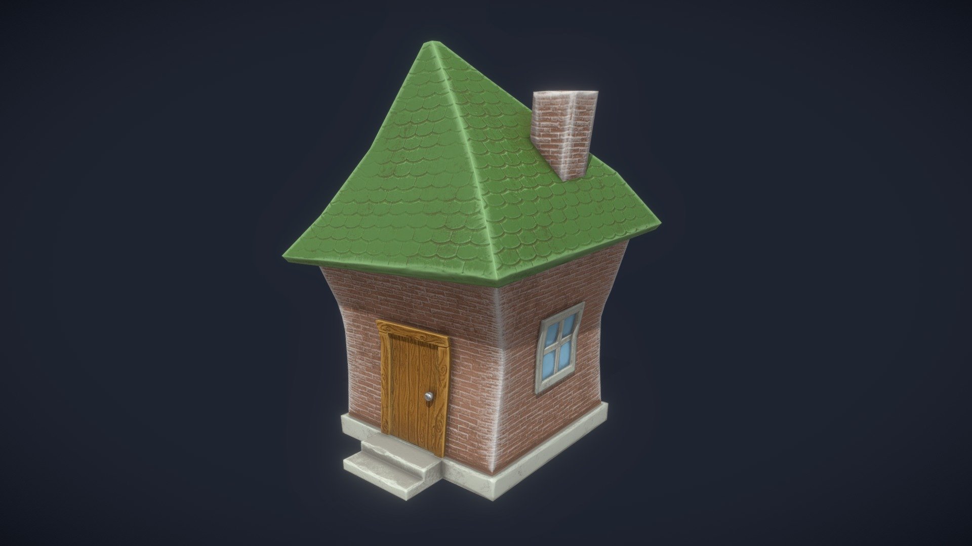 Styled House - 3D model by Sir Erdees (@sirerdees) [d1b3e3f] - Sketchfab