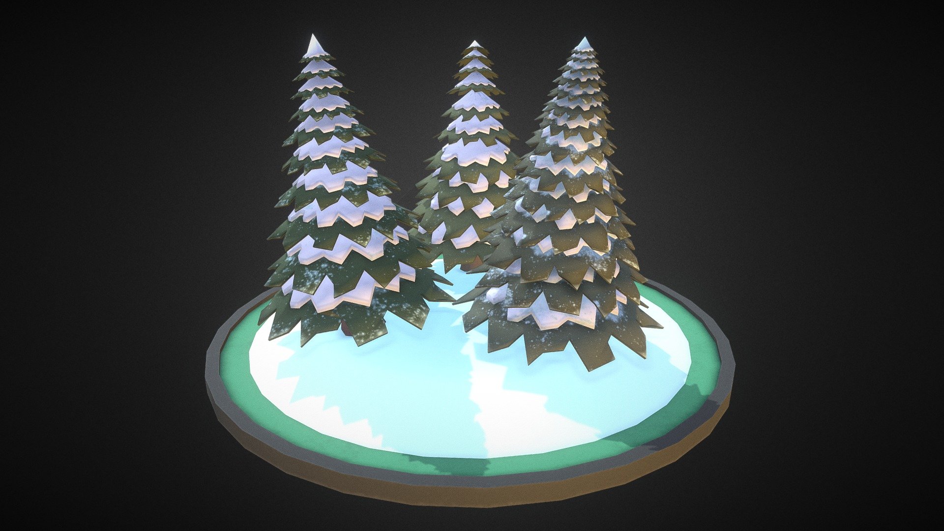Pine Trees - 3D model by STRAWBERRY CHEETAH (@strawberrycheetah ...