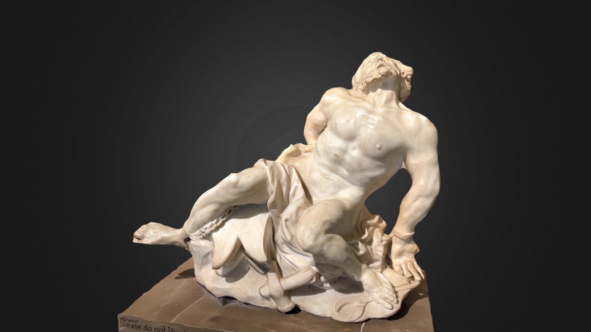 Vulcan (or Prometheus) Chained To A Rock - Download Free 3D model by ...