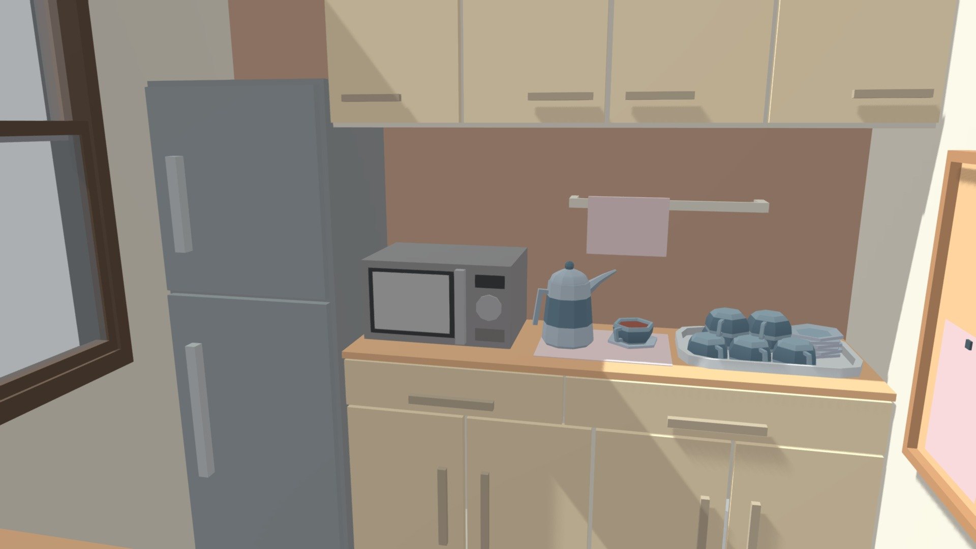 Low-Poly Simple Isometric Pantry - 3D model by wavicherie [d1b51c8 ...