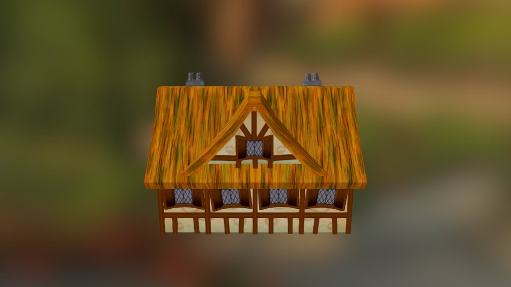 Cottage - 3D model by jeremy.rothwell [d1b5b1c] - Sketchfab