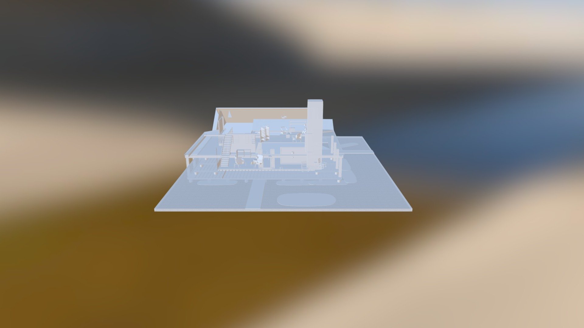 THREE - 3D model by surferdrafter [d1b679e] - Sketchfab