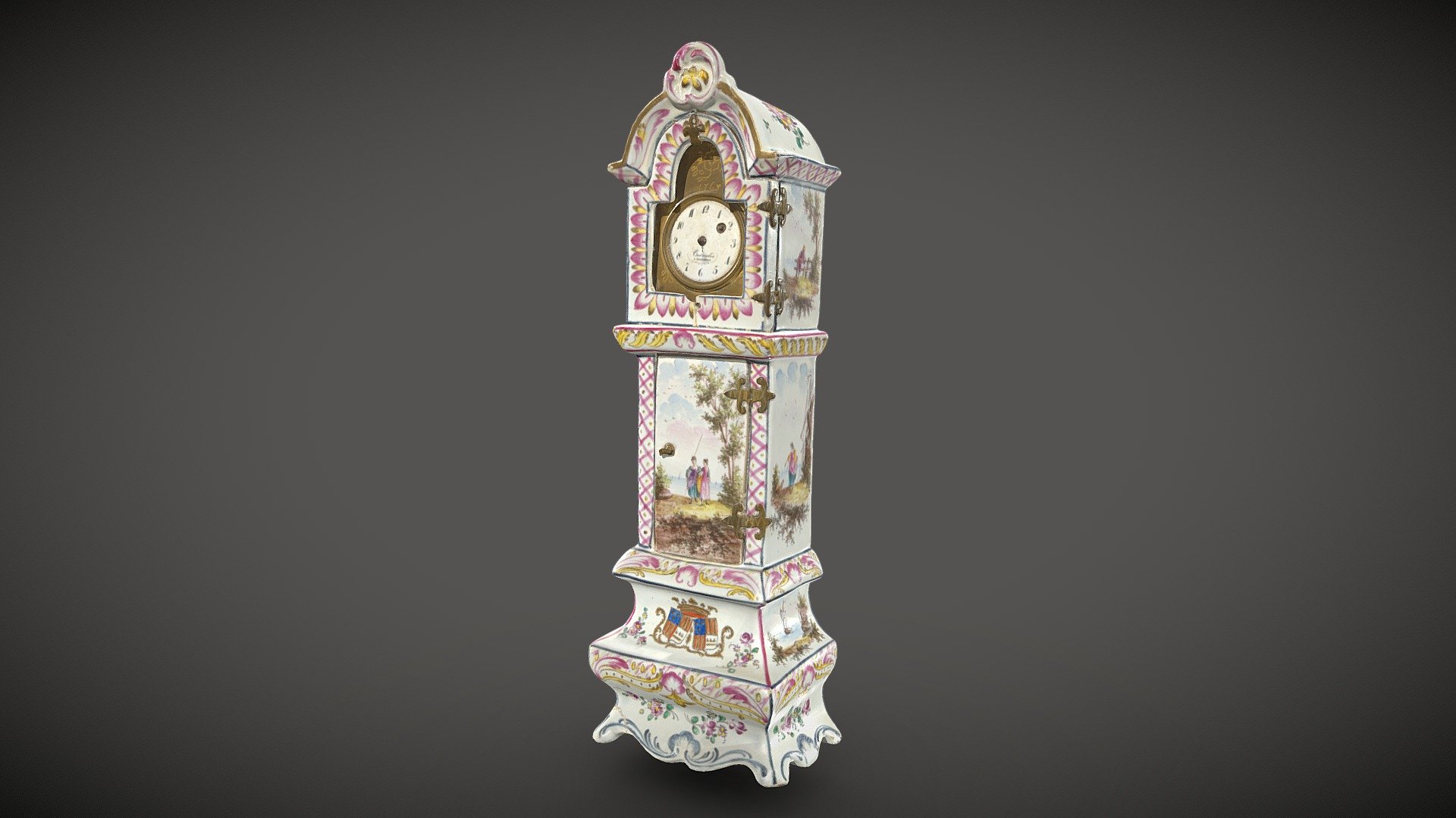 Porte-montre en faïence - Download Free 3D model by Alienor.org, Conseil des musées (@alienor ...