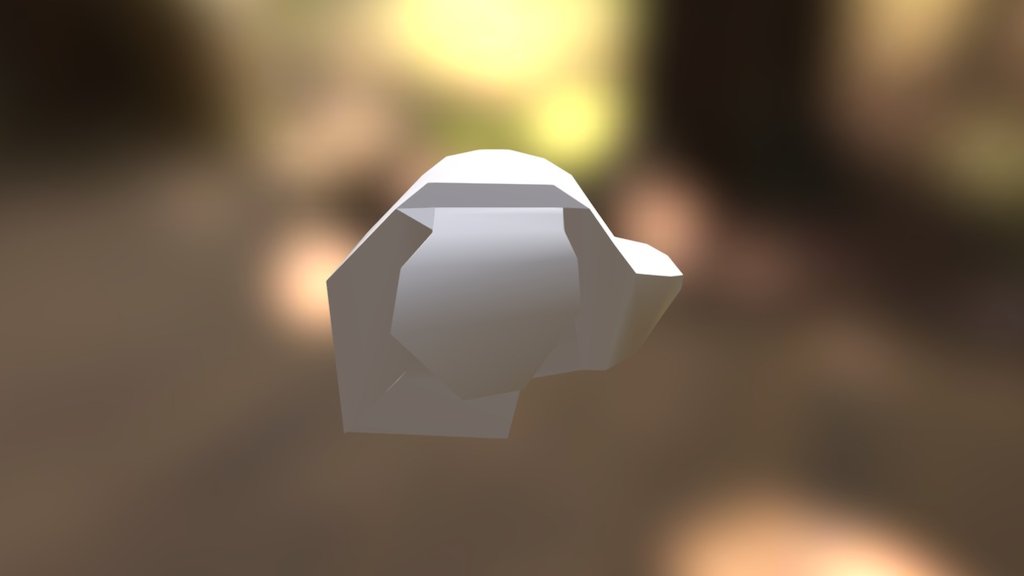 Dog Face Low Poly - Download Free 3D model by rgbguy (@sagarkalbande ...