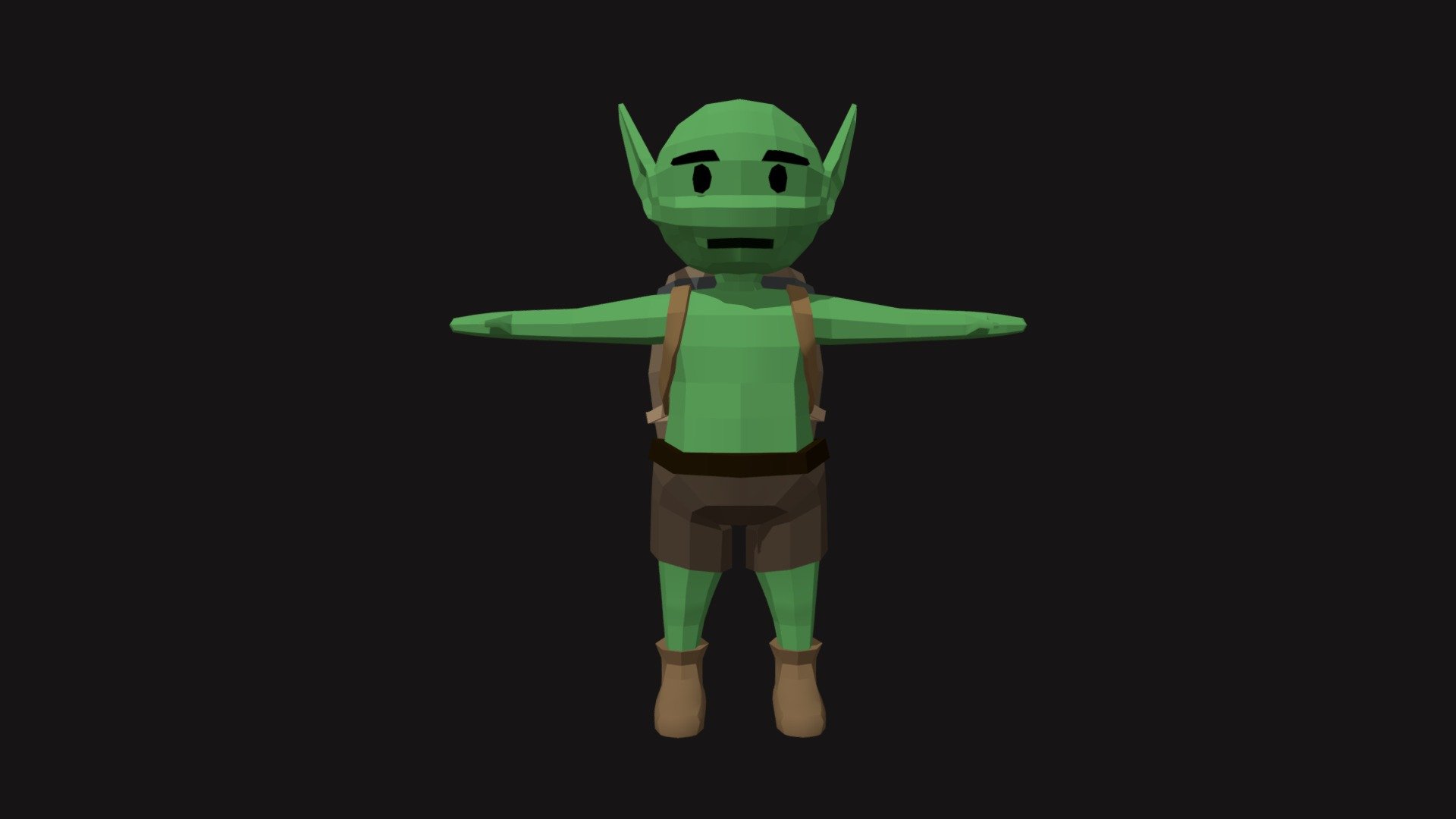 Low Poly Goblin Bomber - Download Free 3D model by B ł a c k b e a r d ...