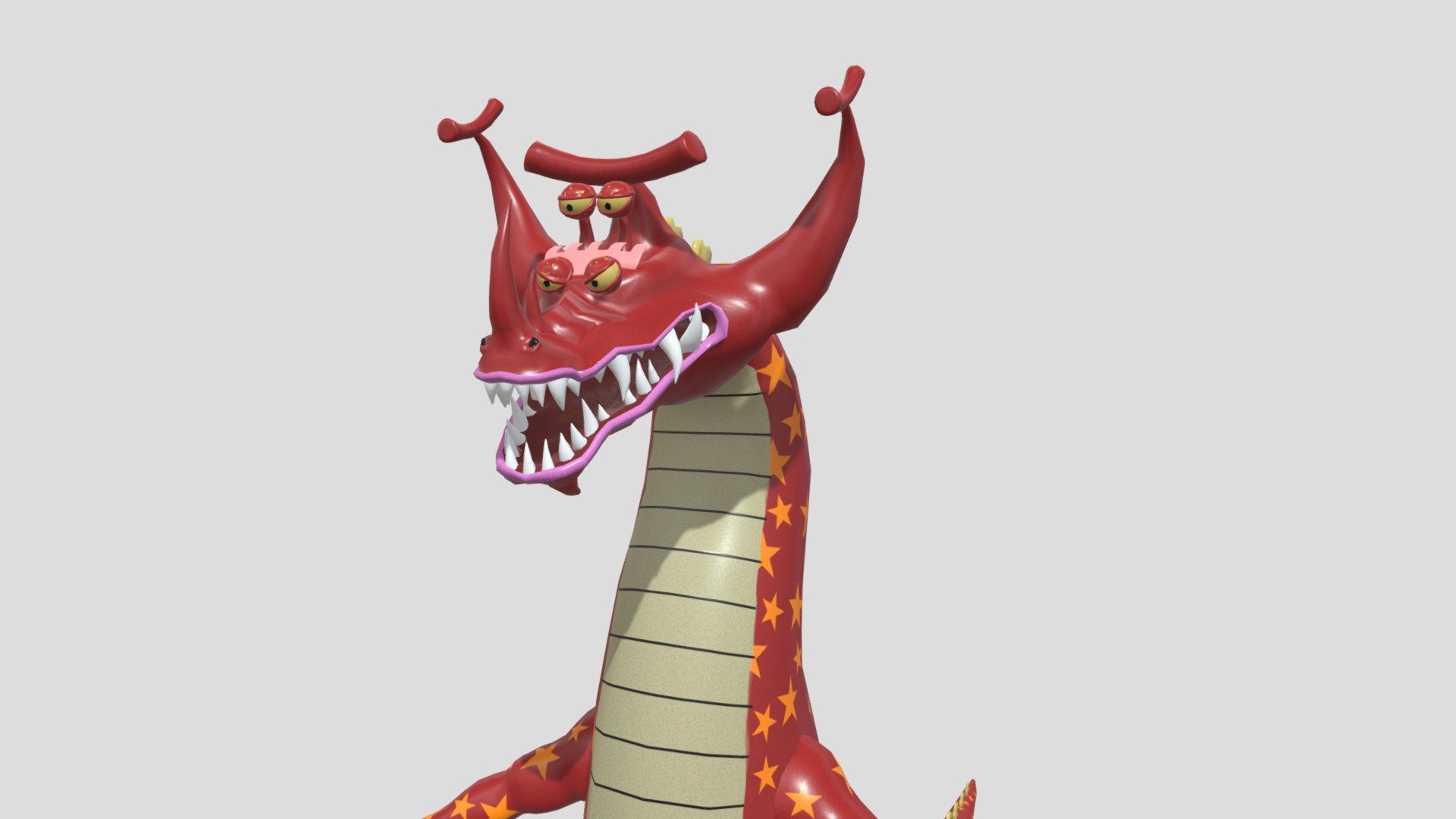 [OnePiece] Egg Head Arc Dragon - 3D model by ivyso3dstudio [d1b8e64 ...