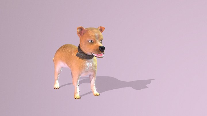 Dogs-cartoon 3D models - Sketchfab