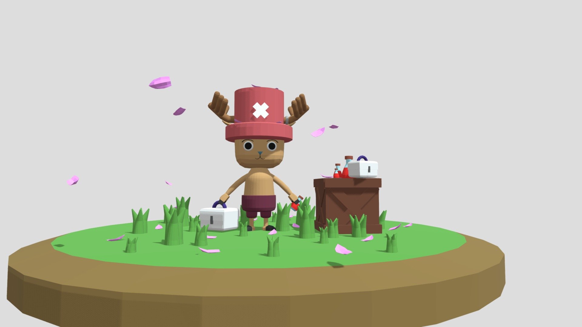 Tony Tony Chopper - Download Free 3D model by villmann [d1bab84 ...