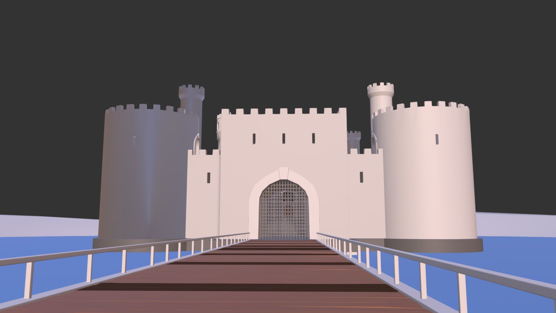 Castle 1 - 3D model by thenumber1Sar [d1bbc1c] - Sketchfab