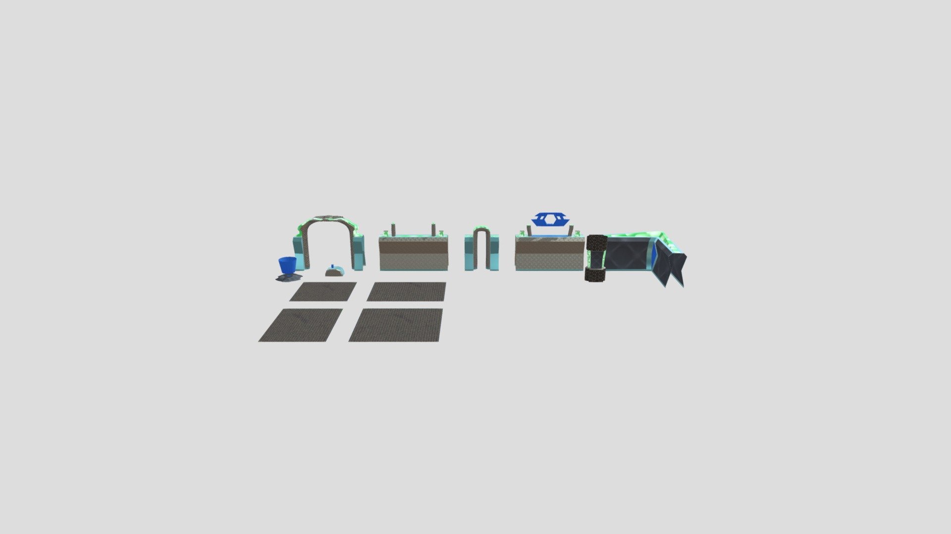 Modular assets-Nossov - Download Free 3D model by MayaPXN [d1bc31f ...