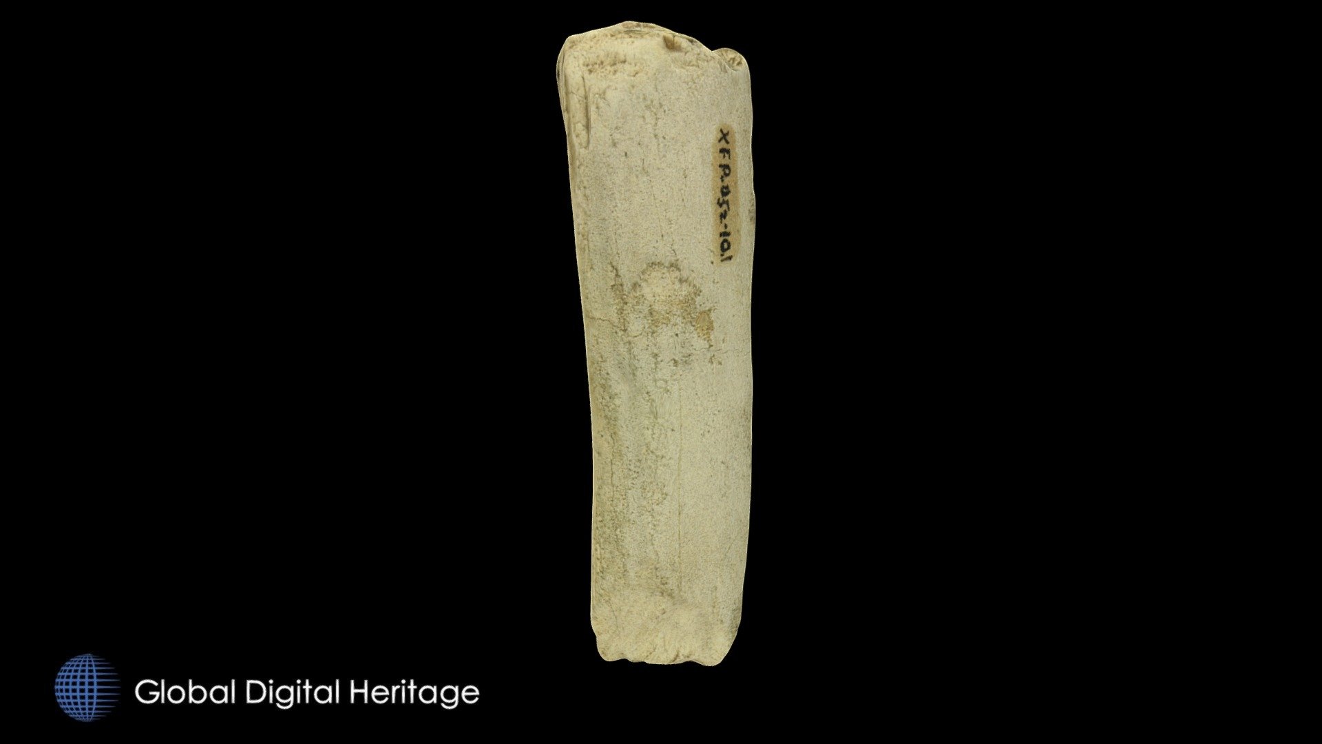 XFP-052 Whale bone wedge, Sanak Island, Alaska - Download Free 3D model by Global Digital ...