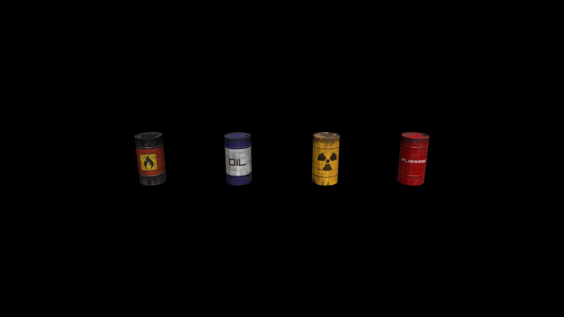Barrels100 - 3D model by ArtbyWarlocK [d1bee1a] - Sketchfab