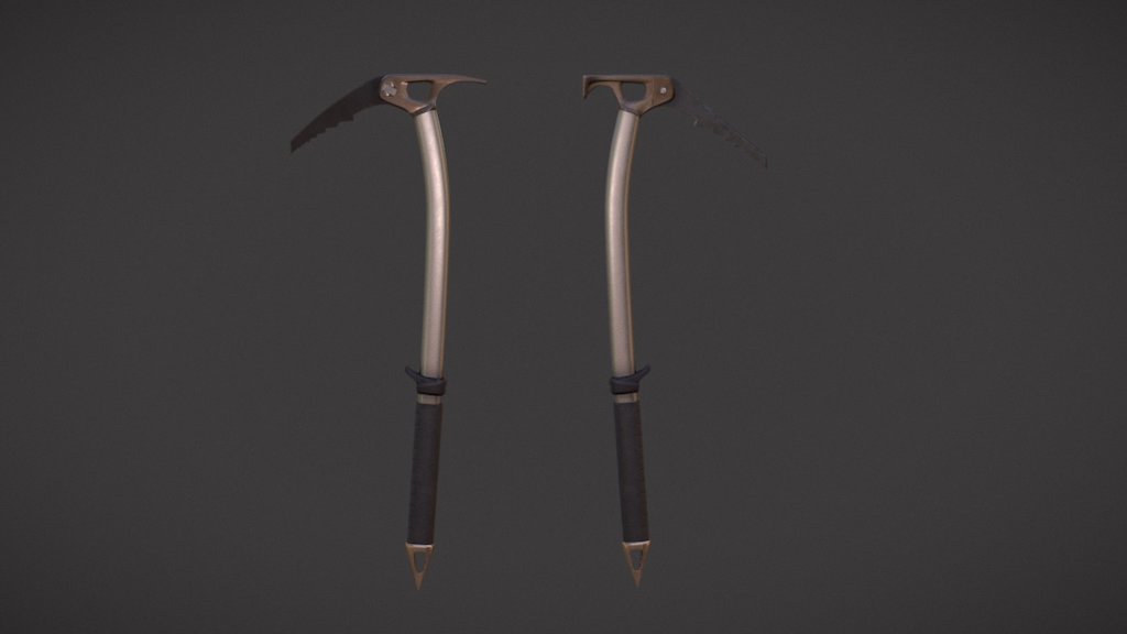 Ice Axe (Climbing Axe) - 3D model by bloodassassin250 [d1c070d] - Sketchfab
